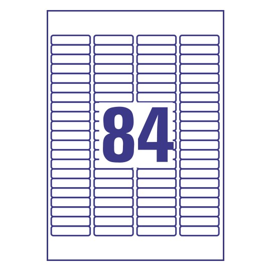 Szablon Microsoft Word L7656 | Avery Zweckform